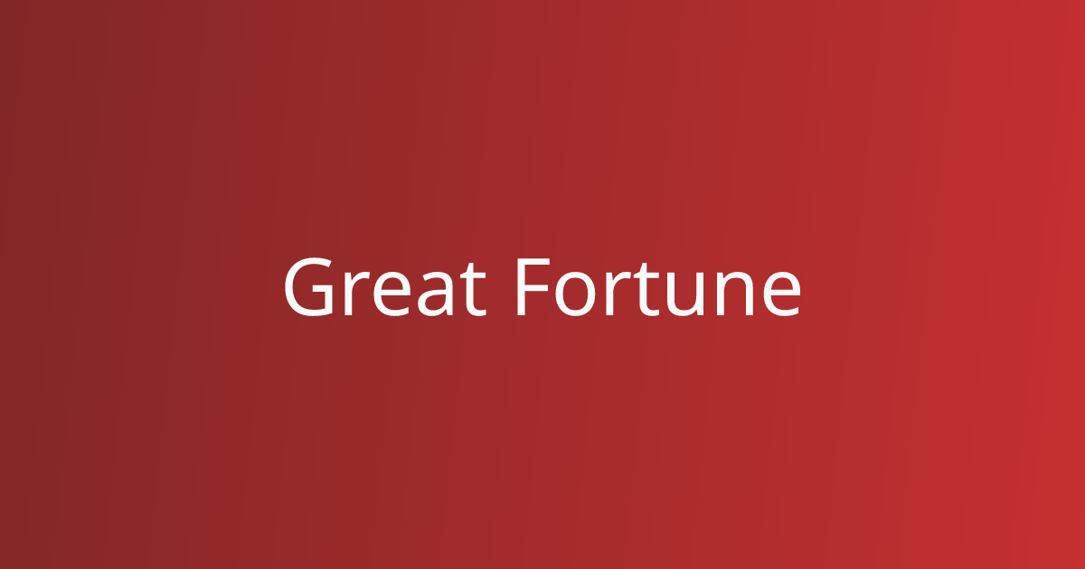 Order Authentic Chinese Online | Great Fortune - Pickup Available
